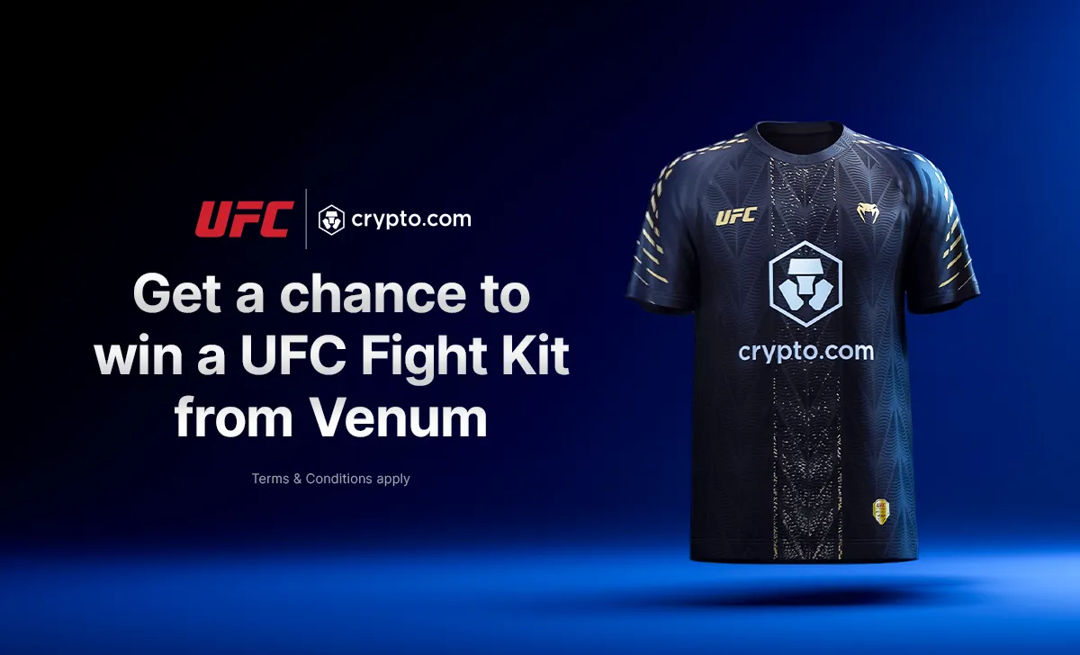 WIN the new 2026 UFC Fight Kit from Venum! - Crypto.com